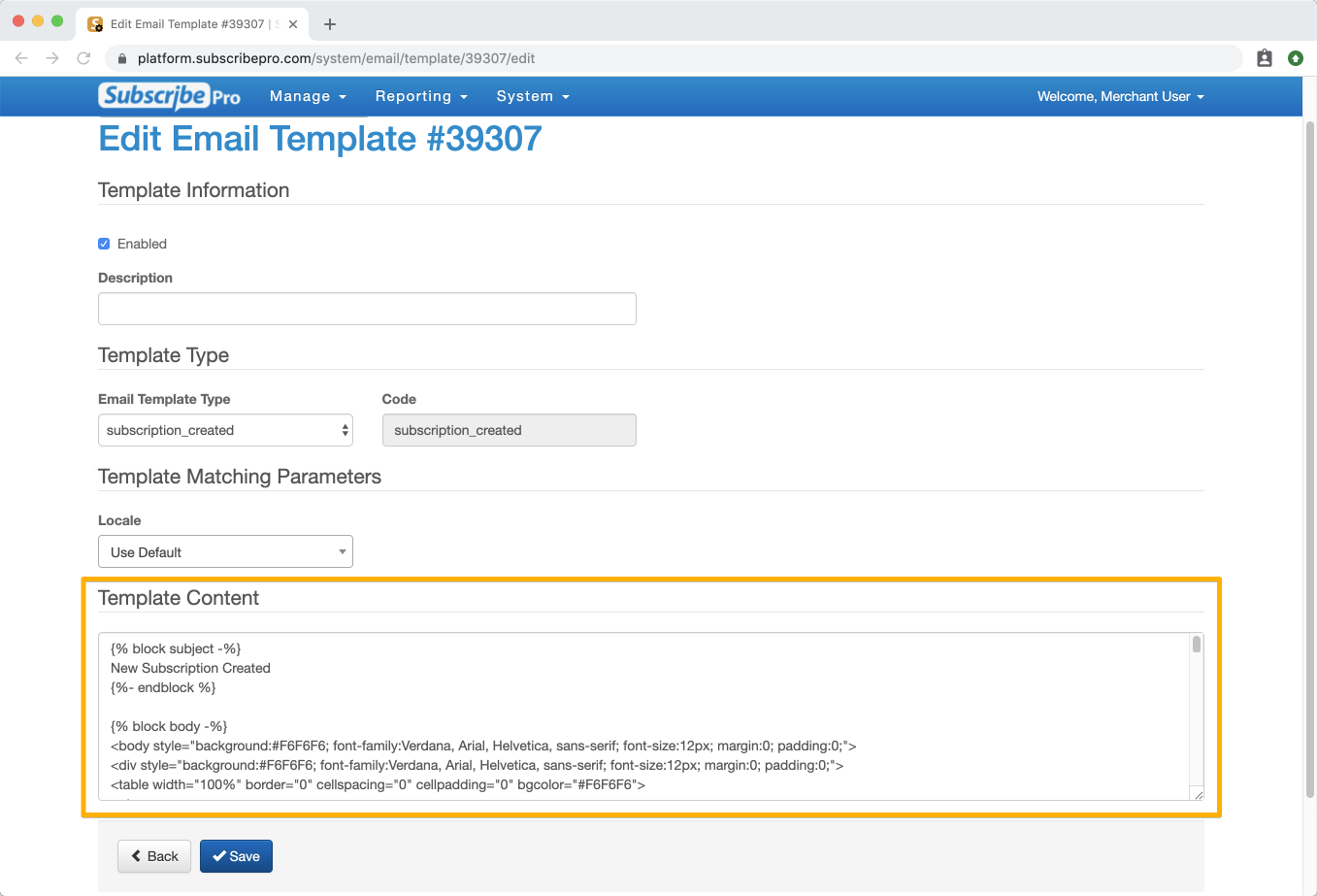 Customizing Email Templates | Subscribe Pro Documentation